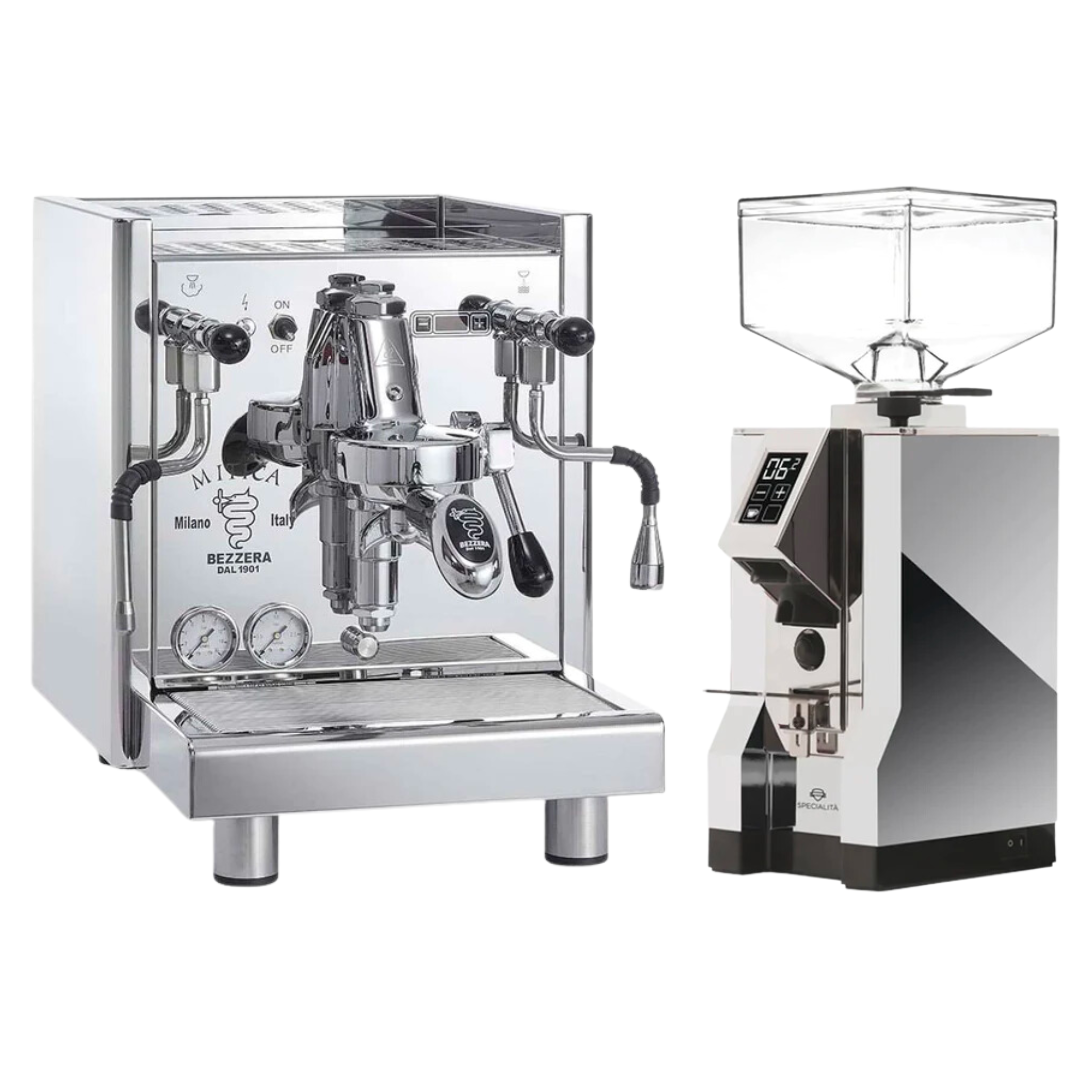 Buy Bezzera Mitica Top MN and Eureka Mignon Magnifico Chrome Online ...