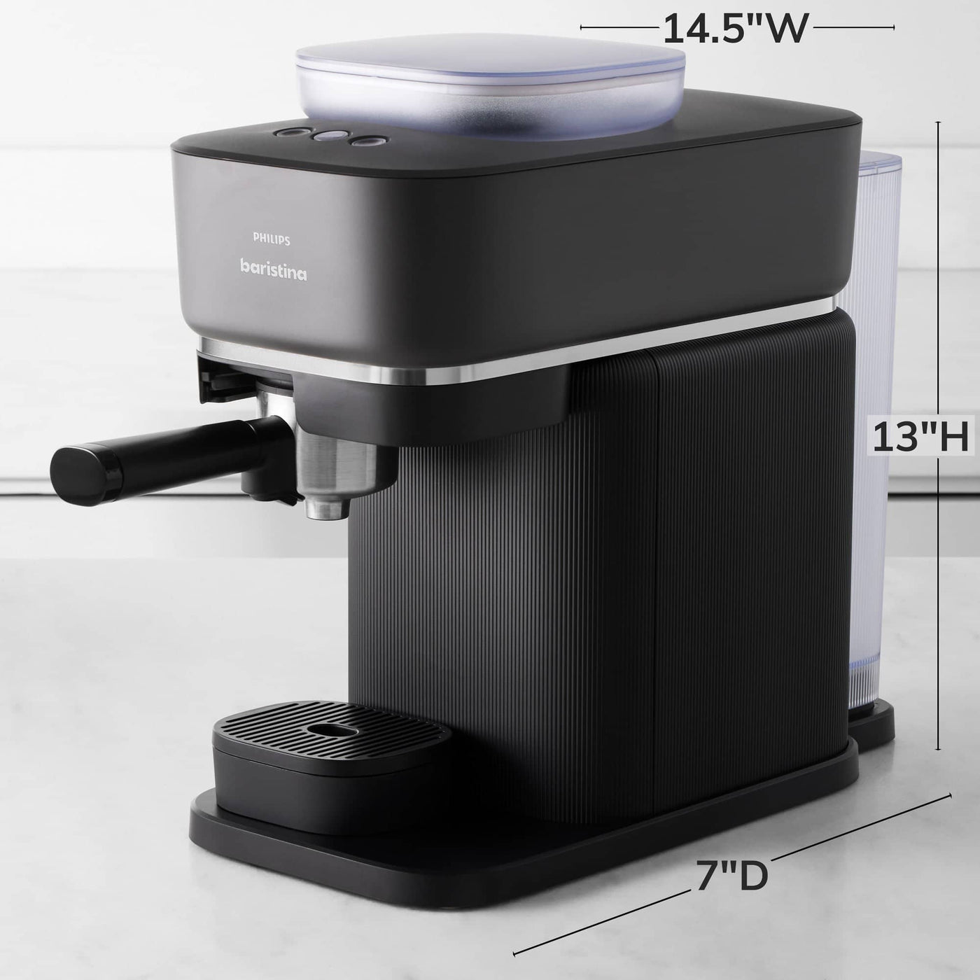 Buy Philips Baristina Semi-Automatic Espresso Machine - Combo With ...