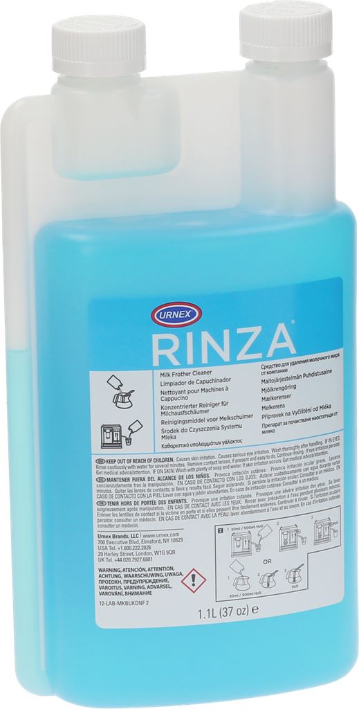 Buy Urnex Rinza Milk Frother Detergent 1.1L Online | Anthony’s Espresso