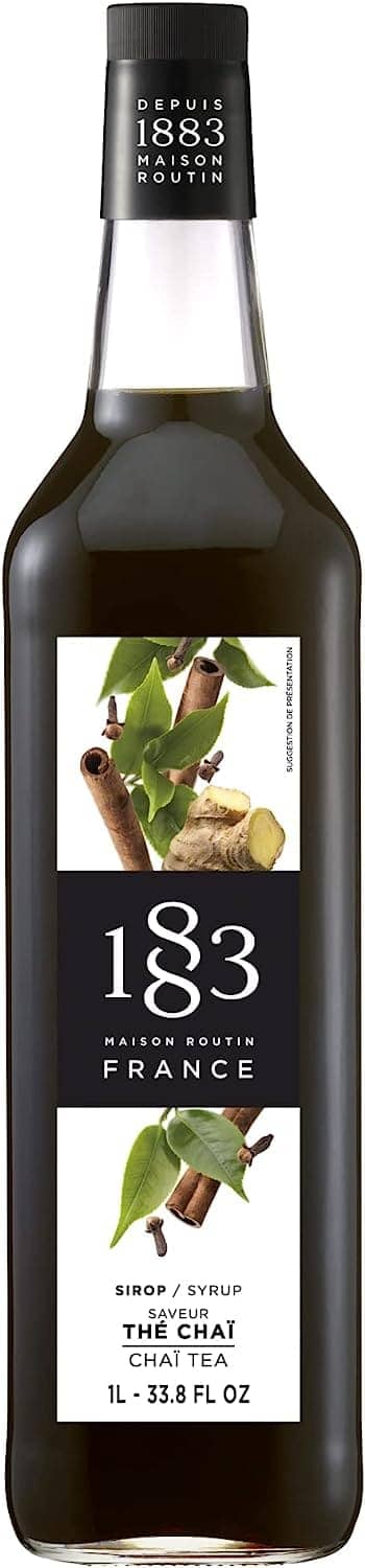 Buy 1883 - 1L Bottle - Chai Tea Syrup Online | Anthony’s Espresso