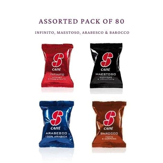 Buy Essse Caffe - Assorted Box of Capsules (80 Count) Online | Anthony ...