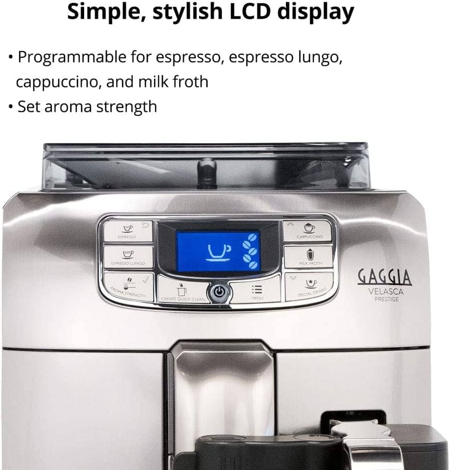 Buy Gaggia Velasca Prestige Espresso Machine - Stainless Steel Online ...